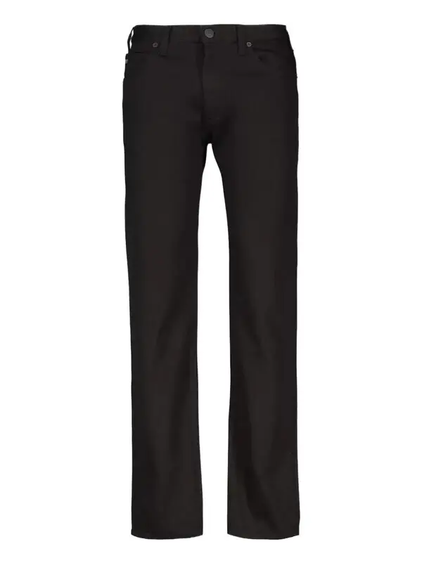 Emporio Armani Five-pocket Design Jeans - Black