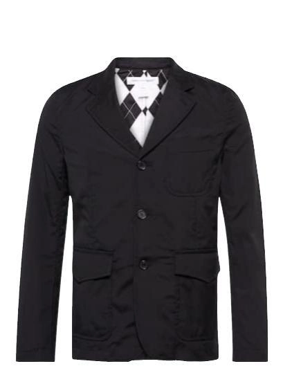 Comme Des Garçons Cotton Jacket - Black