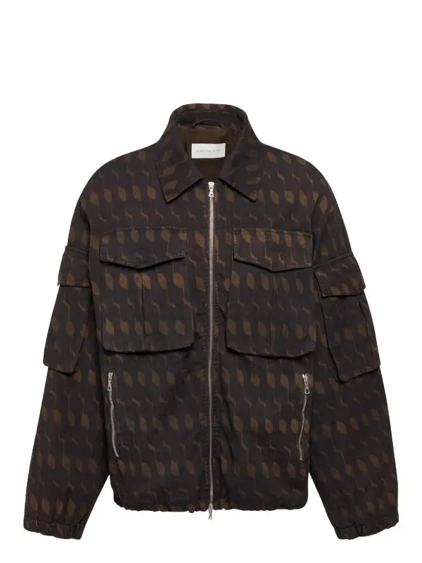 Dries Van Noten Vidway Cotton-blend Field Jacket - Black