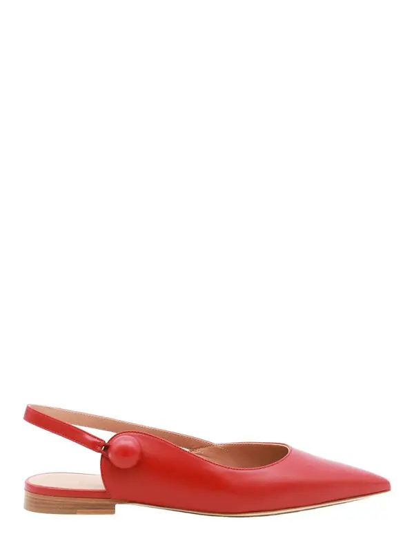 MALONE SOULIERS Palmer Ballerina Shoes - Carmine