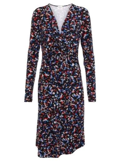 Isabel Marant Étoile Jadiya Floral Midi Dress - Black