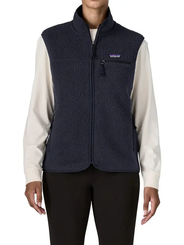 Patagonia Retro Pile Fleece Vest - Blue