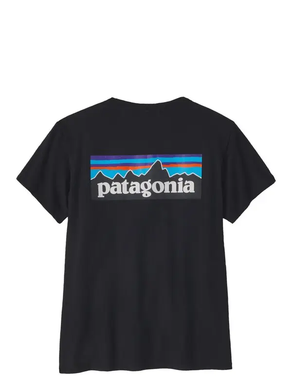 Patagonia P-6 Logo Responsibili-tee T-shirt - Black