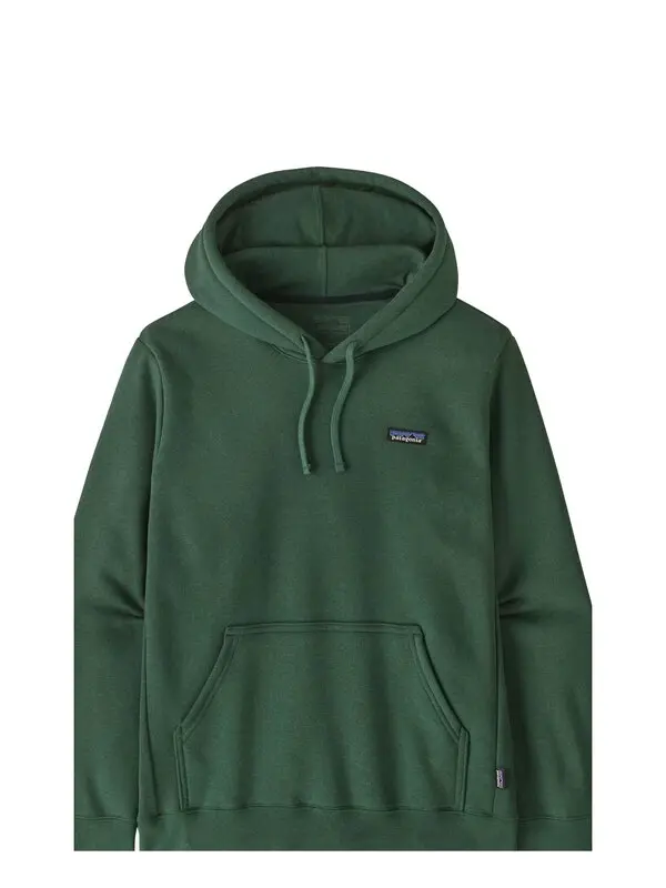 Patagonia Hooded Sweatshirt P-6 Label Logo - Green