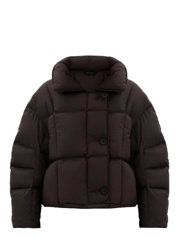 IENKI IENKI Cozy Cloud Cropped Jacket - Brown