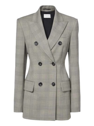 Sportmax Astro Wool-blend Blazer - Gray