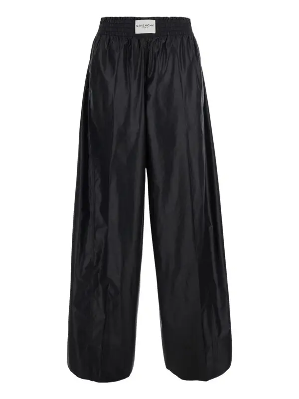 Givenchy Cocoon Elastic-waist Pants - Black