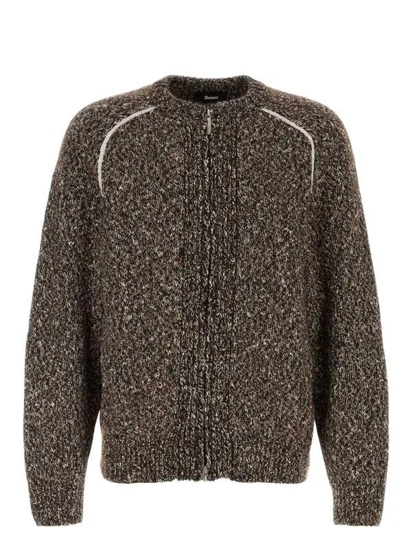 Herno Crew-neck Knit Sweater - Black