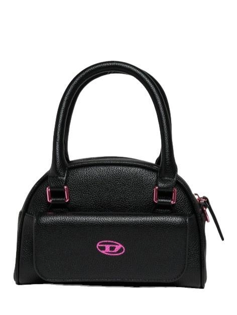 DIESEL® Wredy Bag In Grainy Coated Fabric - Black