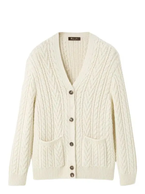 Loro Piana Schooner Cardigan - Nougat