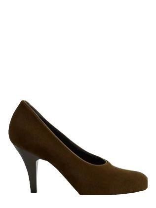 Phoebe Philo Low-cut High Heels - Brown