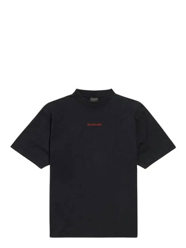 Balenciaga Crew-neck T-shirt - Black