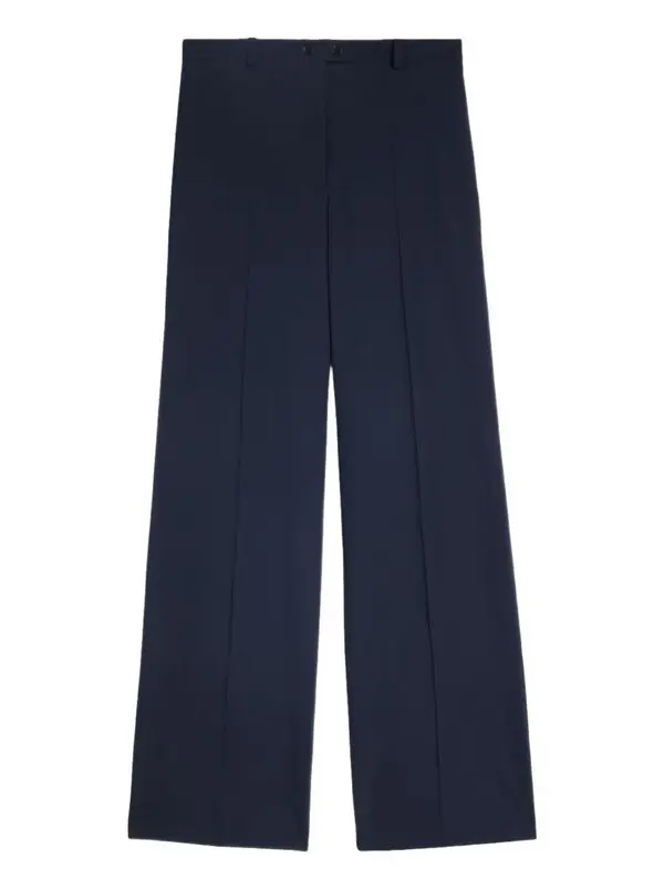 JIL SANDER Casual Pants With Belt Loops - Navy