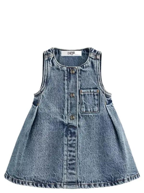 Dior Baby Flared Dress - Blue