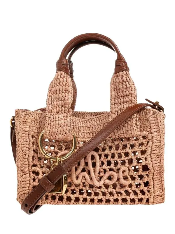 Chloé Mini Summer Banana East-west Tote Bag - Pink