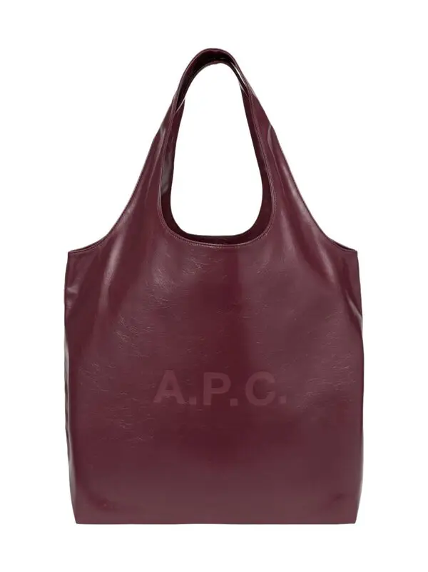 A.p.c. Ninon Shoulder Bag - Blackberry