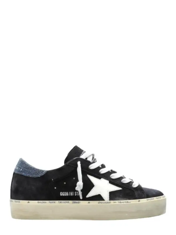 GOLDEN GOOSE Lace-up Low-top Casual Shoes - Black