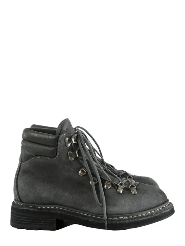 Guidi Lace-up Hiking Boots - Black
