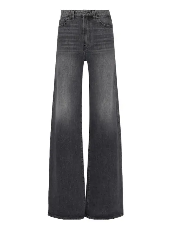 Khaite High-waisted Wide-leg Jeans - Empty