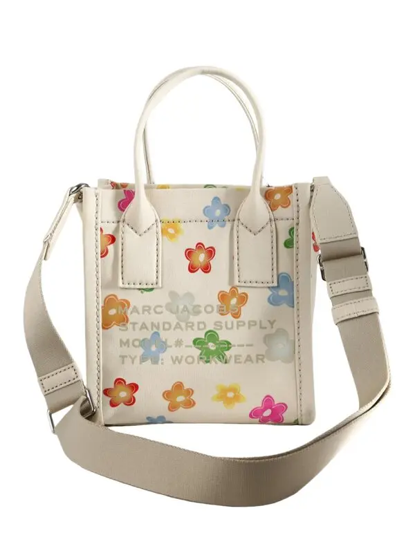 Marc Jacobs Small Shoulder Bag With Dual Top Handles - White Mult