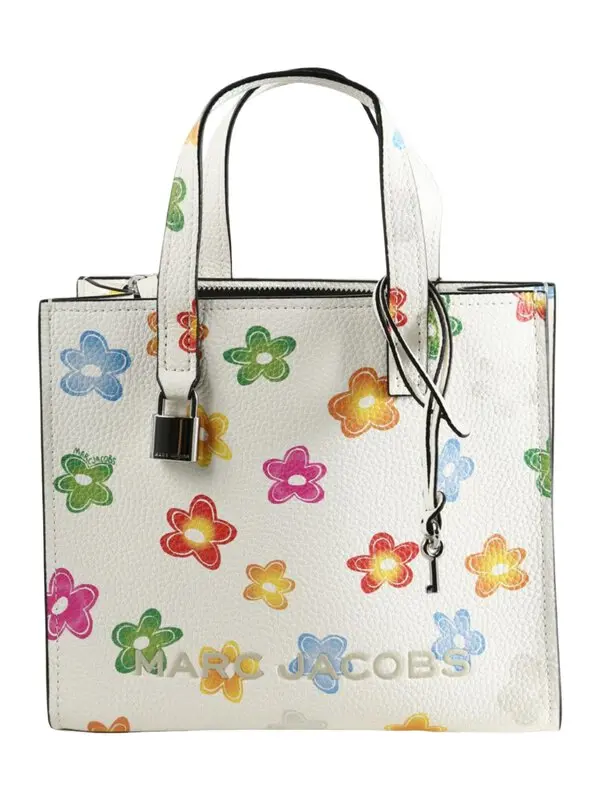 Marc Jacobs Dual-handle Zippered Tote Bag - White