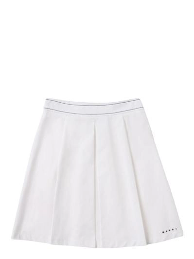 Marni Casual Cotton Skirt - White