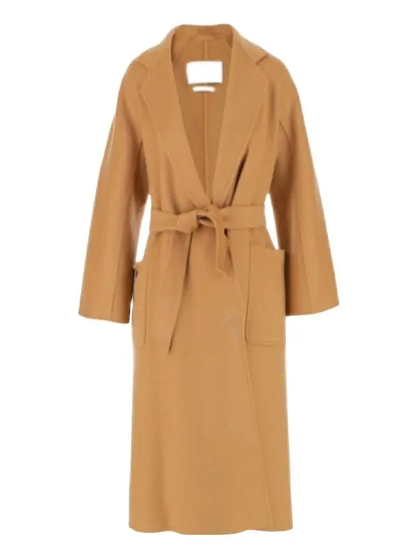 Max Mara Ludmilla Icon Belted Coat - Brown