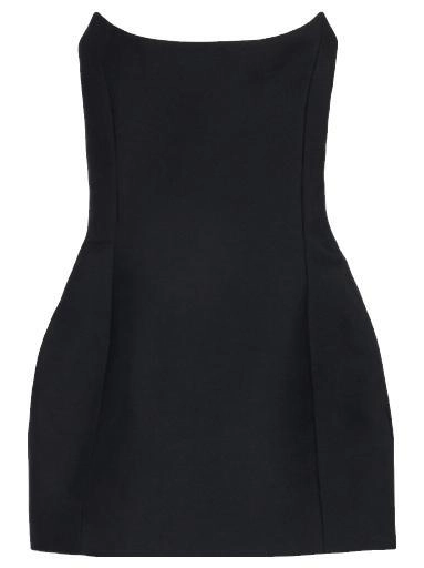 Balenciaga Bustier Mini Dress - Black