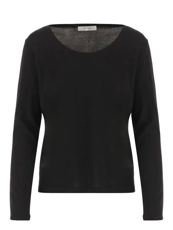 THE ROW Long-sleeved Pullover - Black