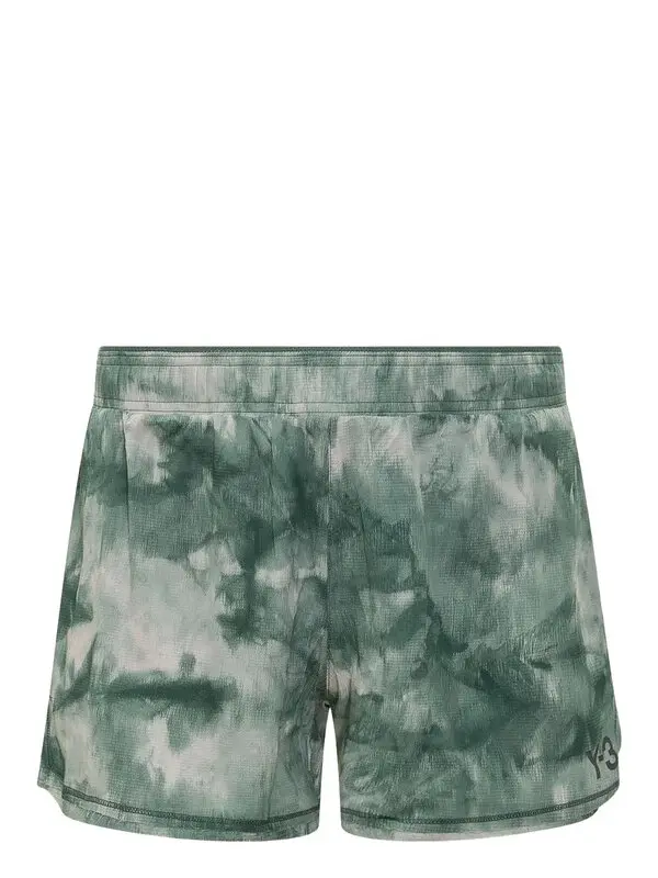 Y3 All-over Print Running Shorts - Multcolour