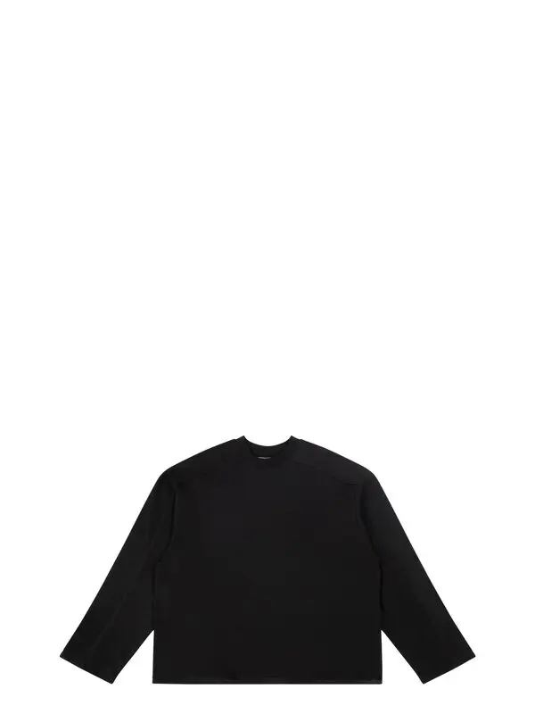 ENTIRE STUDIOS Cotton Crewneck Long Sleeve Sweatshirt - Nero