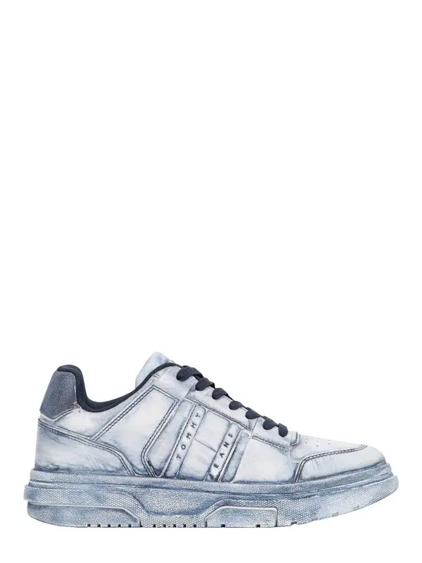 Tommy Hilfiger Leather Lace-up Sneakers - Darknightnavy