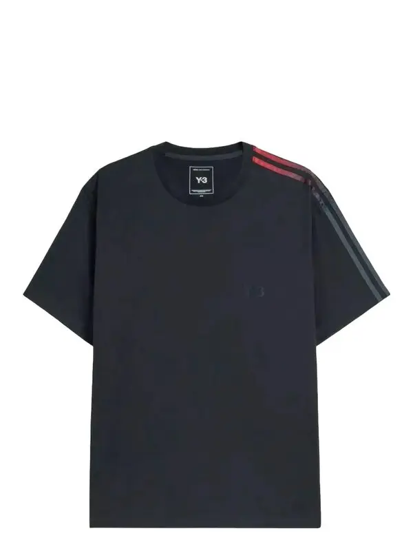 Y3 Short Sleeve Graphic T-shirt - Black
