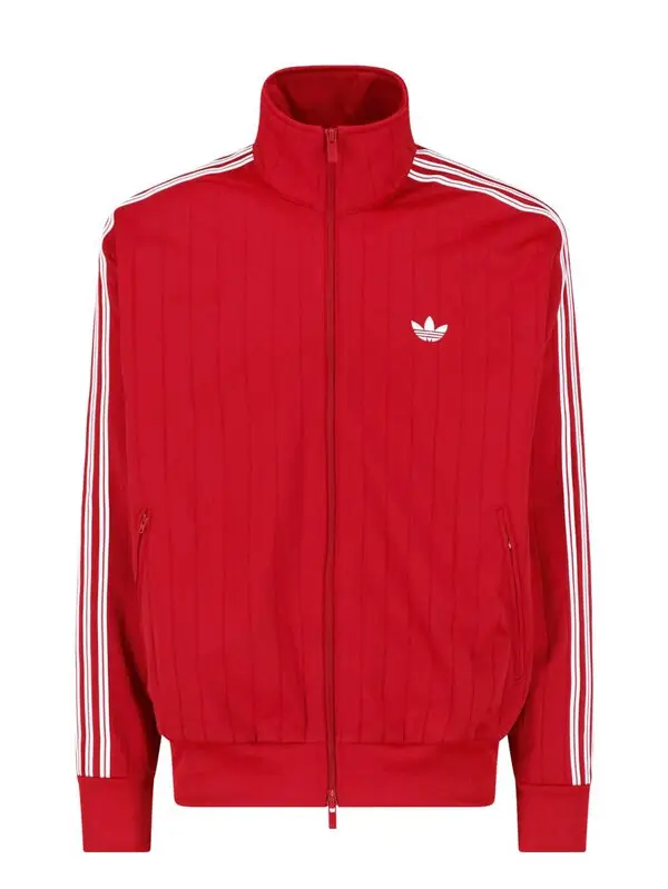 Adidas Zip-up Track Jacket - Red