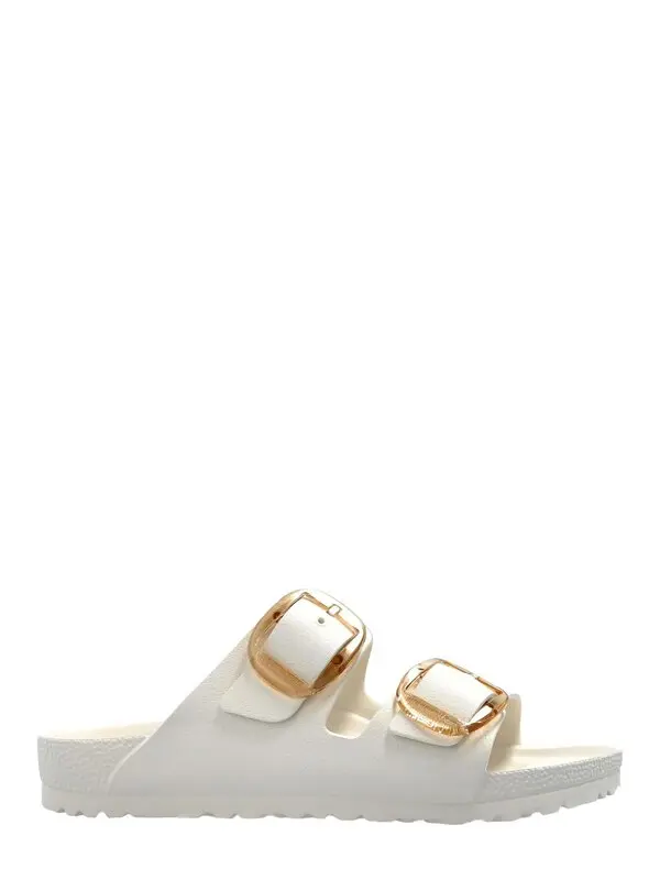 BIRKENSTOCK Buckled Flat Sandals - Eggshell