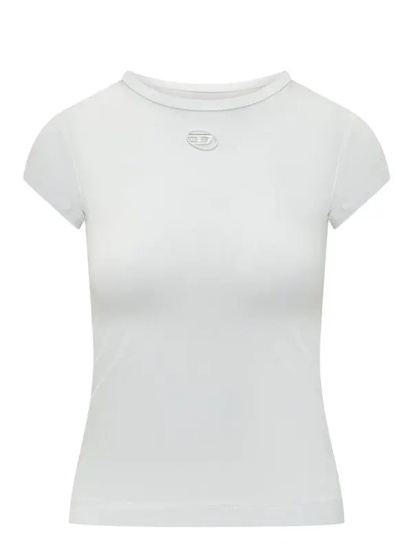 DIESEL® Cotton Mini T-shirt - Bianco