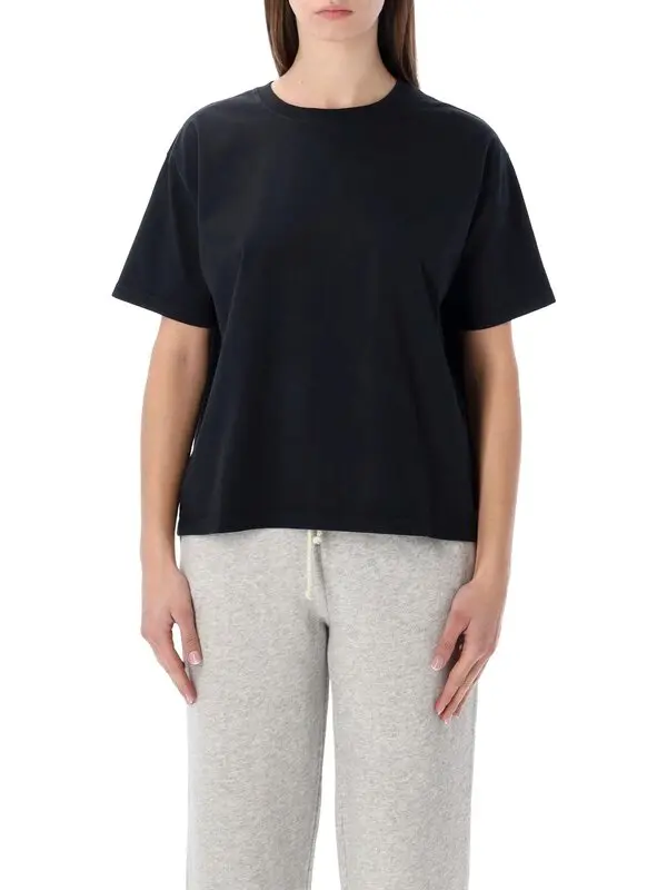 American Vintage Classic Round Neck T-shirt - Black
