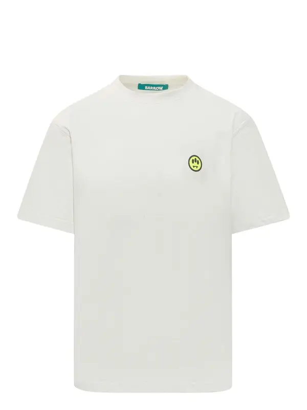 BARROW Stampaint Graphic T-shirt - Cocco