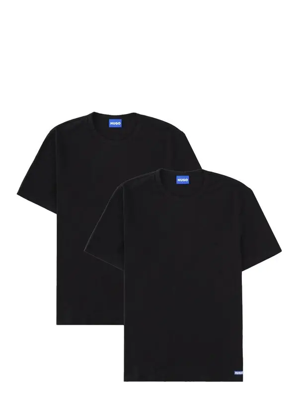 Hugo Logo T-shirt Set For - Black