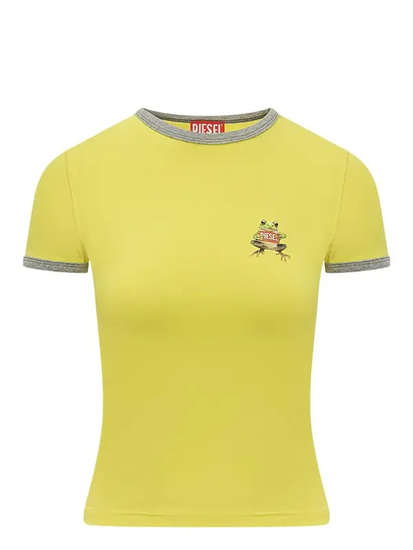 DIESEL® Graphic T-shirt - Giallo