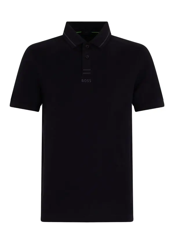 BOSS Short Sleeve Casual Polo For - Black