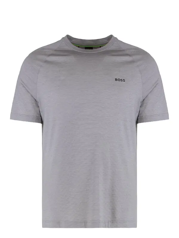BOSS Slim Fit Sports T-shirt - Grey