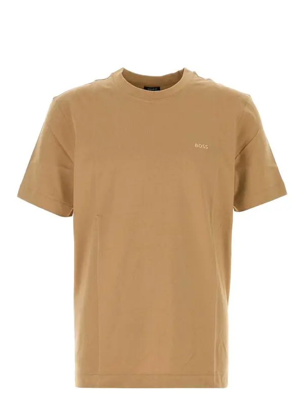 BOSS Cotton T-shirt - Camel