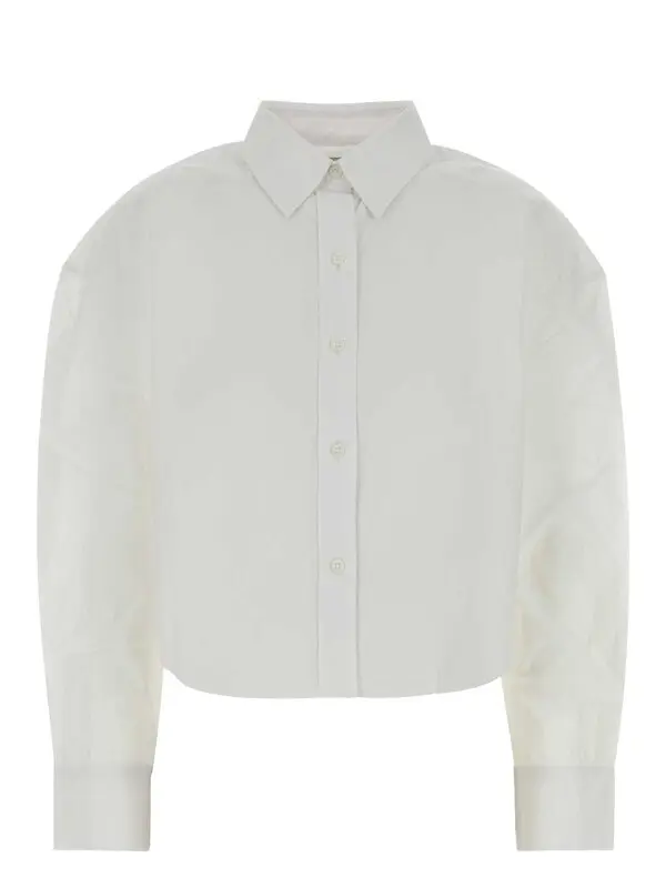 Calvin Klein Crisp Oversized Poplin Shirt - White