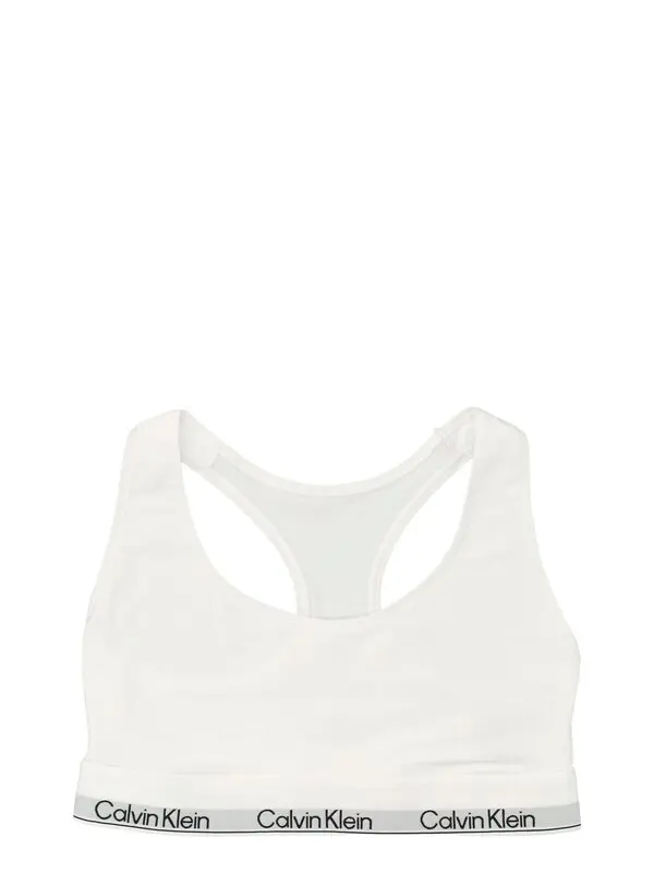 Calvin Klein Racerback Bralette - Bianco