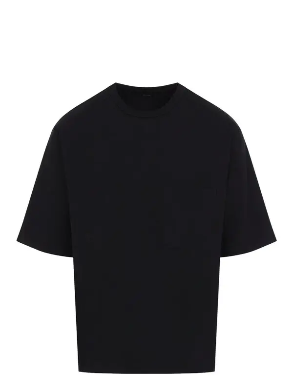 LEMAIRE Boxy Cotton T-shirt For - Black