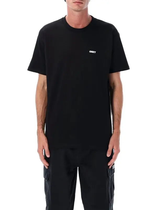 Obey Sound & Resistance Bird Graphic Tee - Black