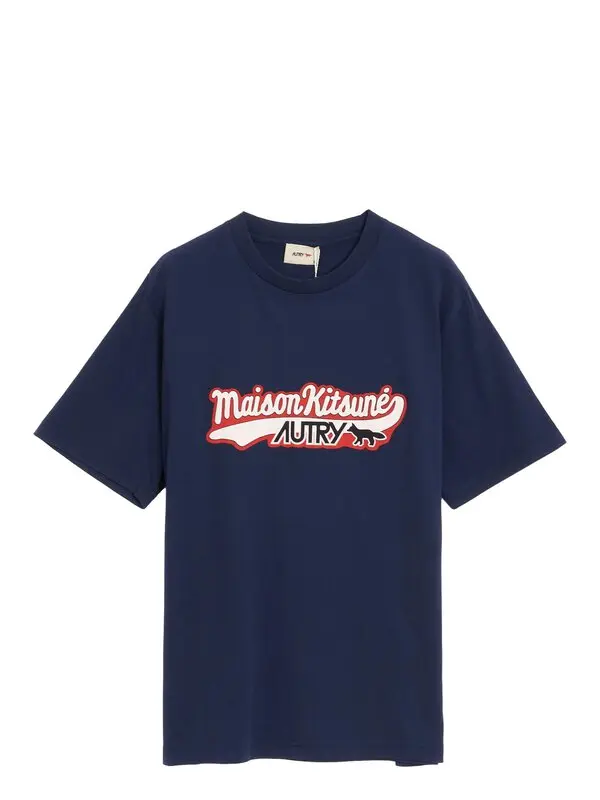 AUTRY Maison Kitsuné Classic T-shirt - Blue