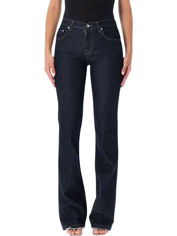 HAIKURE High-rise Bootcut Jeans - Normal Wash