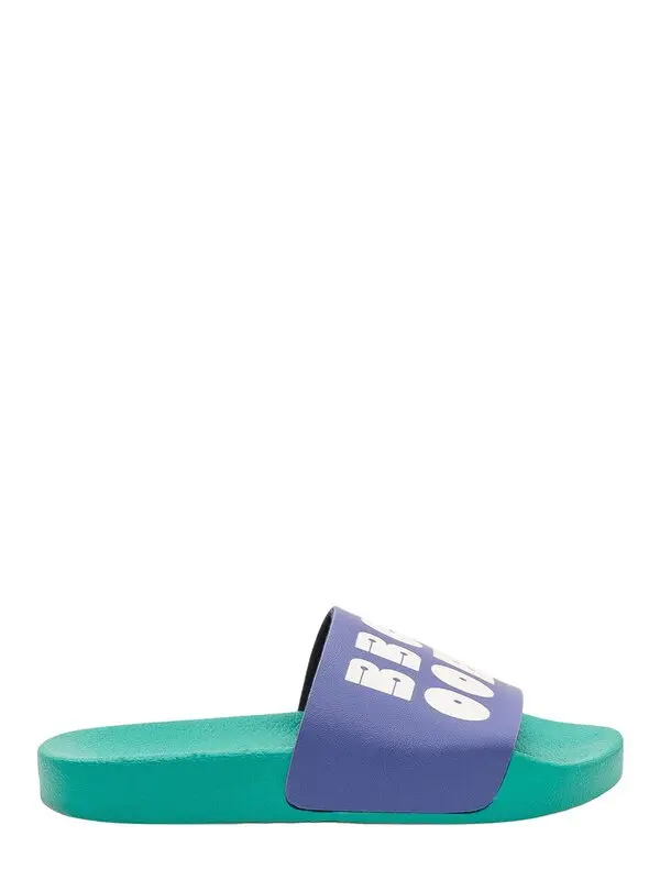 BOBO CHOSES Logo Strap Slides - Multicolor